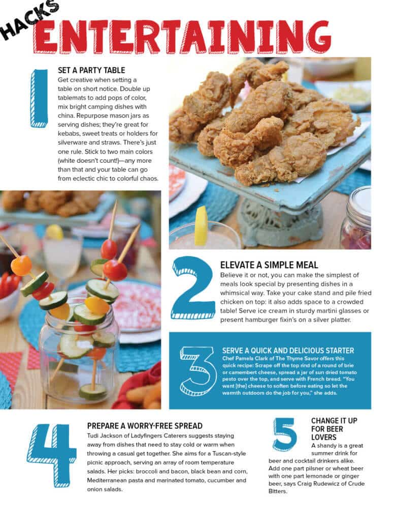 20 Summer Hacks - Raleigh Magazine